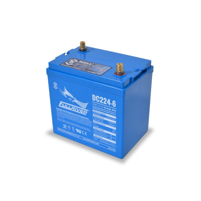 Fullriver DC224-6 AGM Deep Cycle Battery | DCPower Batteries NZ
